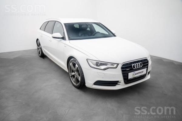 White Audi A6 2012 in Tallinn, with an engine capacity of 3.00 L and mileage of 256 thousand km for 10499 €, photo 5 on AUTOMOTO.COM.LV