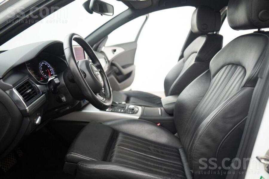Balts Audi A6 2012 Tallina, ar dzinēja tilpumu 3.00 L un nobraukumu 256 tūkst. km par 10499 €, foto 10 vietnē AUTOMOTO.COM.LV