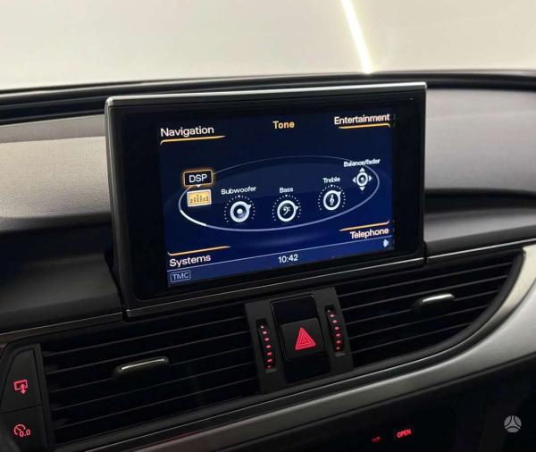 White Audi A6 2012 in Marijampole, with an engine capacity of 2.97 L and mileage of 322 thousand km for 10999 €, photo 10 on AUTOMOTO.COM.LV