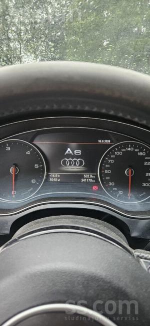 Balts Audi A6 2012 Aizkraukle, ar dzinēja tilpumu 3.00 L un nobraukumu 341 tūkst. km par 7500 €, foto 8 vietnē AUTOMOTO.COM.LV