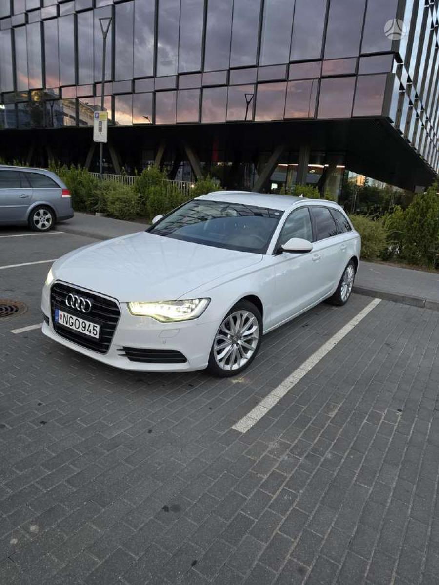 Balts Audi A6 2012 Viļņa, ar dzinēja tilpumu 2.97 L un nobraukumu 300 tūkst. km par 10900 €, foto 3 vietnē AUTOMOTO.COM.LV