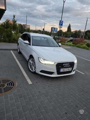 Balts Audi A6 2012 Viļņa, ar dzinēja tilpumu 2.97 L un nobraukumu 300 tūkst. km par 10900 €, foto 4 vietnē AUTOMOTO.COM.LV