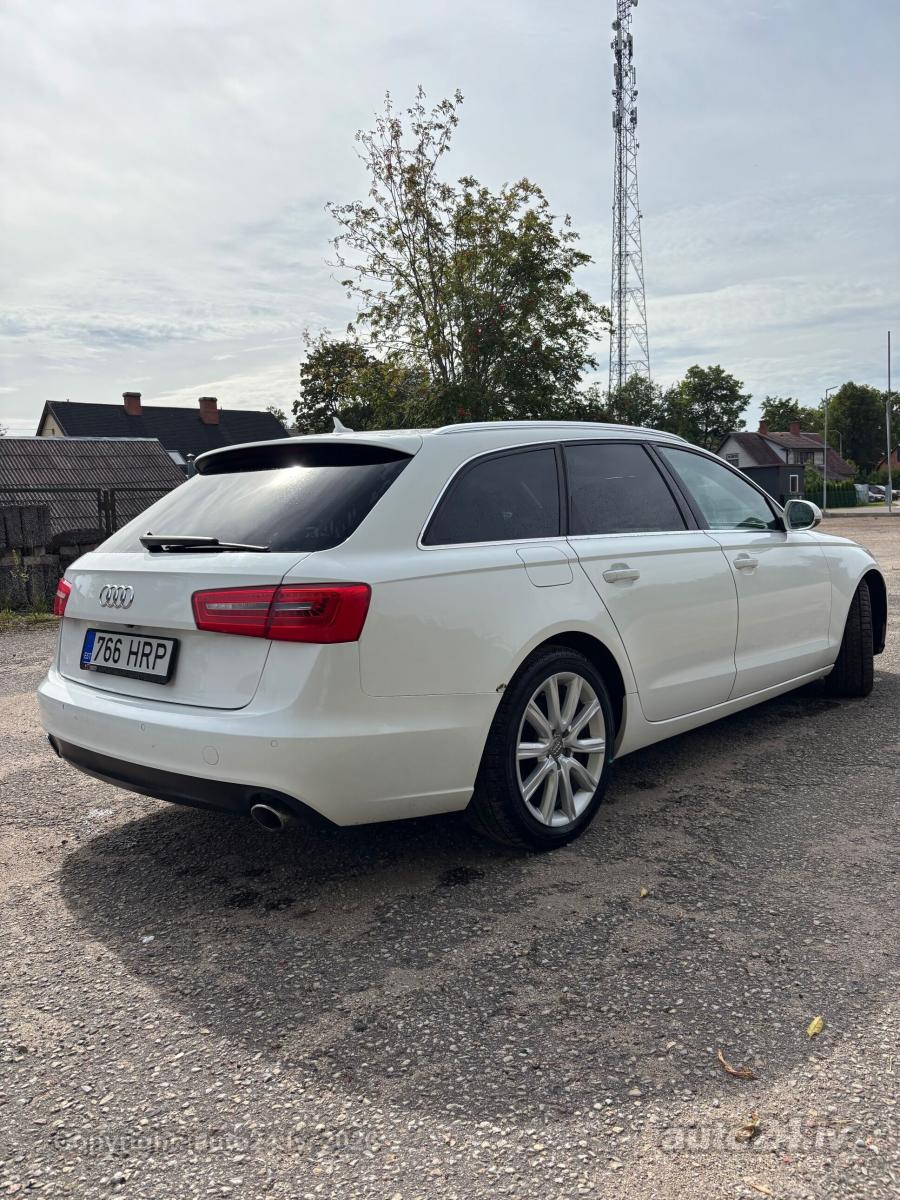Balts Audi A6 2012 Tallina, ar dzinēja tilpumu 3.00 L un nobraukumu 351 tūkst. km par 7500 €, foto 7 vietnē AUTOMOTO.COM.LV