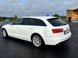 White Audi A6 2012 in Narva, with an engine capacity of 3.00 L and mileage of 352 thousand km for 6900 €, photo 6 on AUTOMOTO.COM.LV
