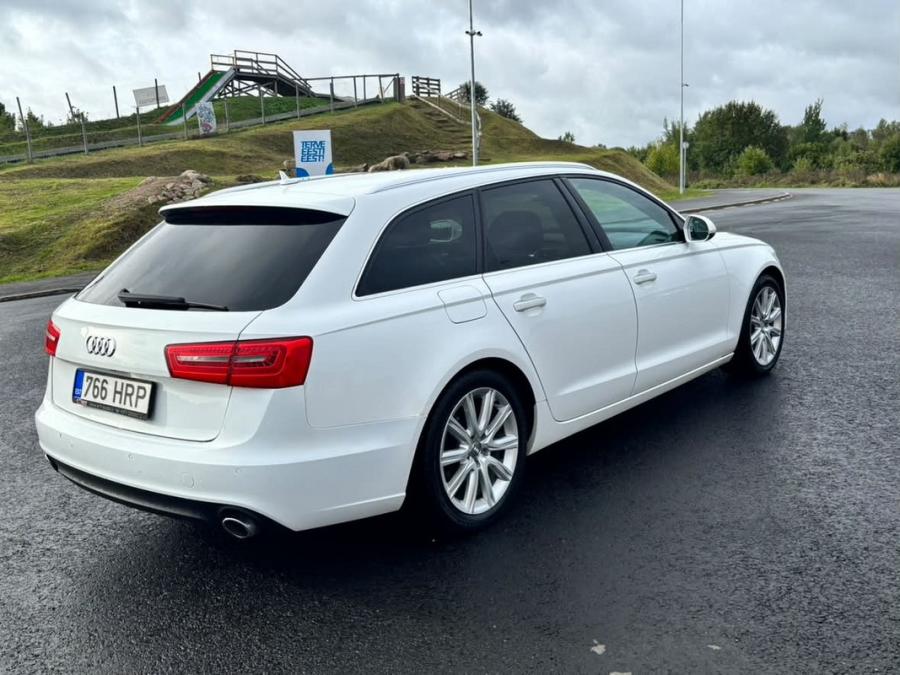 White Audi A6 2012 in Narva, with an engine capacity of 3.00 L and mileage of 352 thousand km for 6900 €, photo 17 on AUTOMOTO.COM.LV