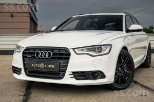 White Audi A6 2012 in Riga, with an engine capacity of 3.00 L and mileage of 255 thousand km for 12990 €, photo 3 on AUTOMOTO.COM.LV