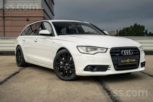 White Audi A6 2012 in Riga, with an engine capacity of 3.00 L and mileage of 255 thousand km for 12990 €, photo 4 on AUTOMOTO.COM.LV