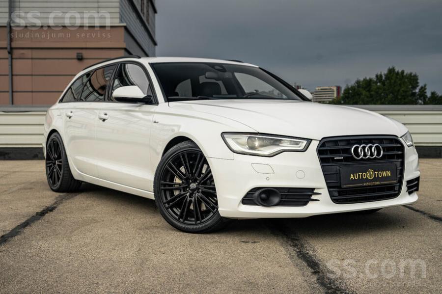 White Audi A6 2012 in Riga, with an engine capacity of 3.00 L and mileage of 255 thousand km for 12990 €, photo 4 on AUTOMOTO.COM.LV