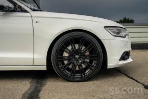 White Audi A6 2012 in Riga, with an engine capacity of 3.00 L and mileage of 255 thousand km for 12990 €, photo 9 on AUTOMOTO.COM.LV