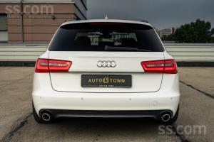 White Audi A6 2012 in Riga, with an engine capacity of 3.00 L and mileage of 255 thousand km for 12990 €, photo 10 on AUTOMOTO.COM.LV
