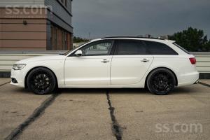 White Audi A6 2012 in Riga, with an engine capacity of 3.00 L and mileage of 255 thousand km for 12990 €, photo 12 on AUTOMOTO.COM.LV