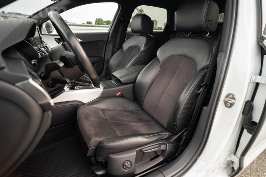 White Audi A6 2012 in Riga, with an engine capacity of 3.00 L and mileage of 255 thousand km for 12990 €, photo 14 on AUTOMOTO.COM.LV