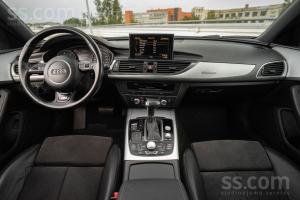 White Audi A6 2012 in Riga, with an engine capacity of 3.00 L and mileage of 255 thousand km for 12990 €, photo 15 on AUTOMOTO.COM.LV