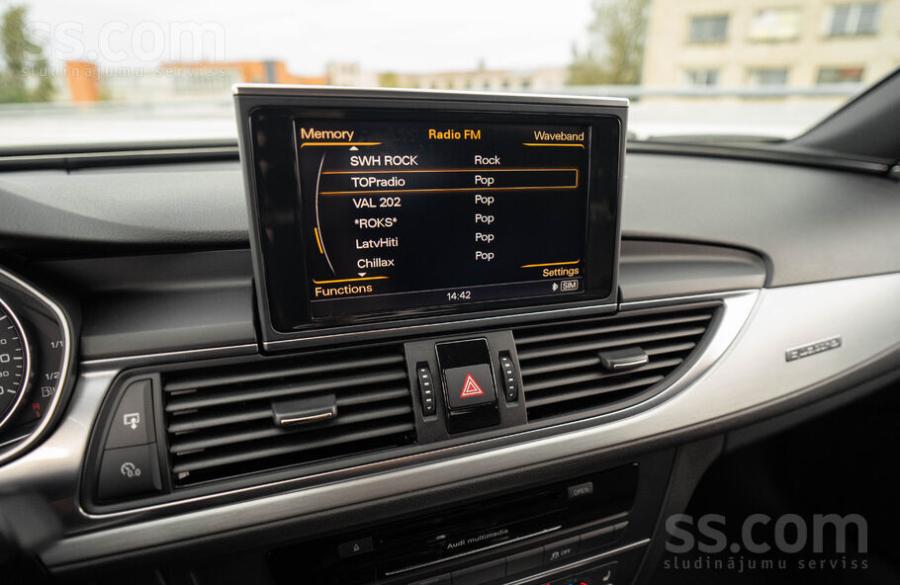 White Audi A6 2012 in Riga, with an engine capacity of 3.00 L and mileage of 255 thousand km for 12990 €, photo 20 on AUTOMOTO.COM.LV