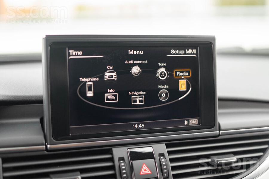 White Audi A6 2012 in Riga, with an engine capacity of 3.00 L and mileage of 255 thousand km for 12990 €, photo 22 on AUTOMOTO.COM.LV