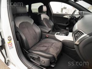 White Audi A6 2012 in Riga, with an engine capacity of 3.00 L and mileage of 255 thousand km for 12990 €, photo 30 on AUTOMOTO.COM.LV