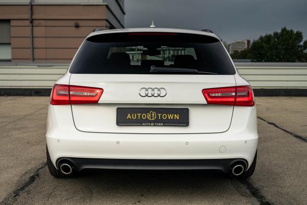 White Audi A6 2012 in Riga, with an engine capacity of 3.00 L and mileage of 255 thousand km for 12990 €, photo 9 on AUTOMOTO.COM.LV