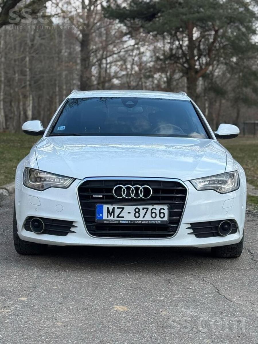 Balts Audi A6 2013 Liepāja, ar dzinēja tilpumu 3.00 L un nobraukumu 266 tūkst. km par 11000 €, foto 1 vietnē AUTOMOTO.COM.LV