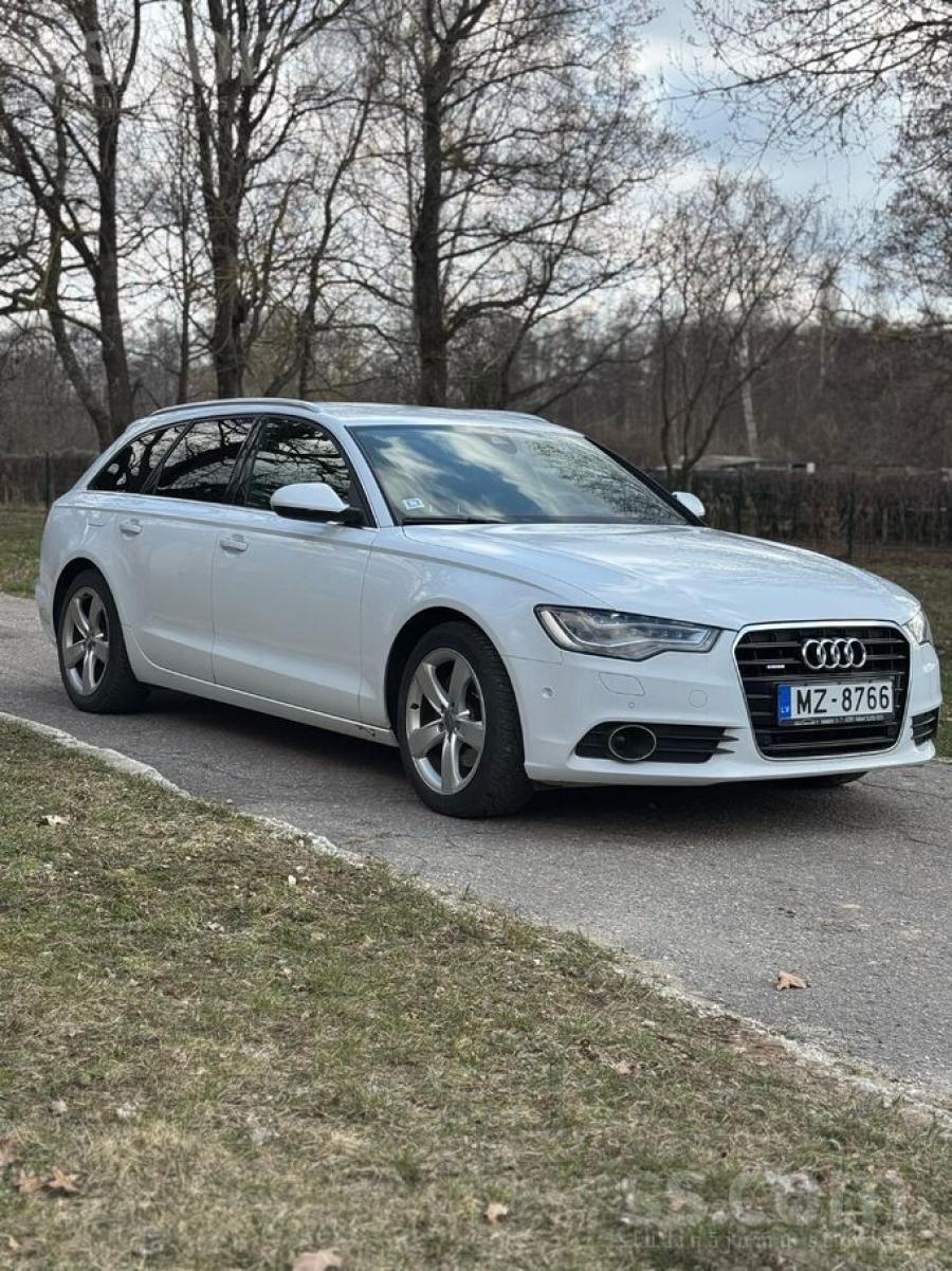 Balts Audi A6 2013 Liepāja, ar dzinēja tilpumu 3.00 L un nobraukumu 266 tūkst. km par 11000 €, foto 2 vietnē AUTOMOTO.COM.LV