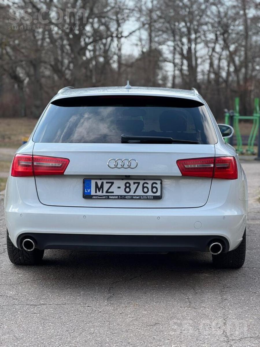 Balts Audi A6 2013 Liepāja, ar dzinēja tilpumu 3.00 L un nobraukumu 266 tūkst. km par 11000 €, foto 3 vietnē AUTOMOTO.COM.LV