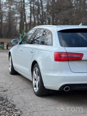 Balts Audi A6 2013 Liepāja, ar dzinēja tilpumu 3.00 L un nobraukumu 266 tūkst. km par 11000 €, foto 4 vietnē AUTOMOTO.COM.LV