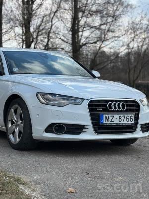 Balts Audi A6 2013 Liepāja, ar dzinēja tilpumu 3.00 L un nobraukumu 266 tūkst. km par 11000 €, foto 5 vietnē AUTOMOTO.COM.LV