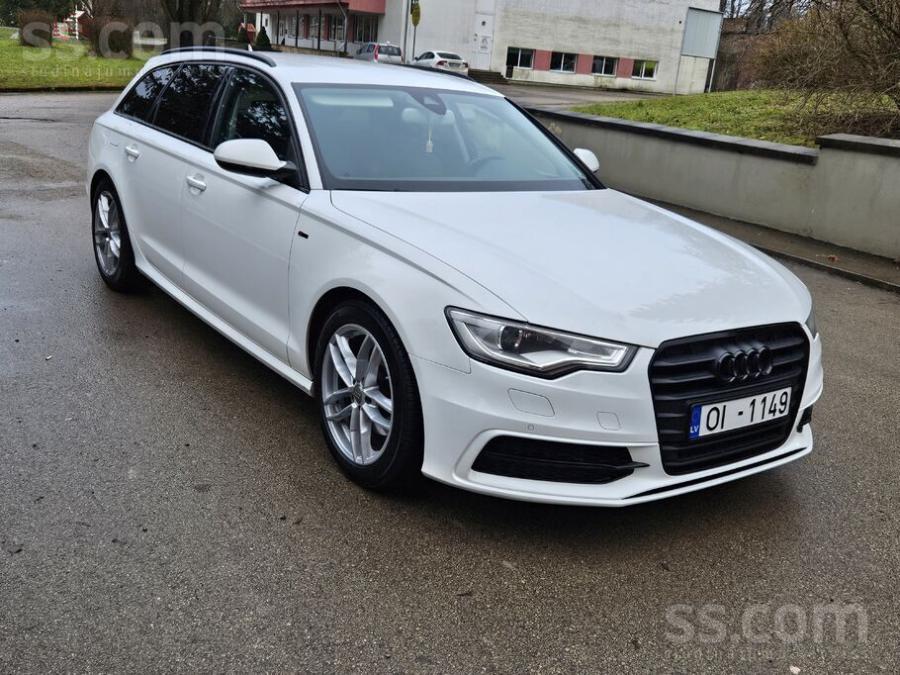 Balts Audi A6 2013 Jēkabpils, ar dzinēja tilpumu 3.00 L un nobraukumu 300 tūkst. km par 11650 €, foto 4 vietnē AUTOMOTO.COM.LV