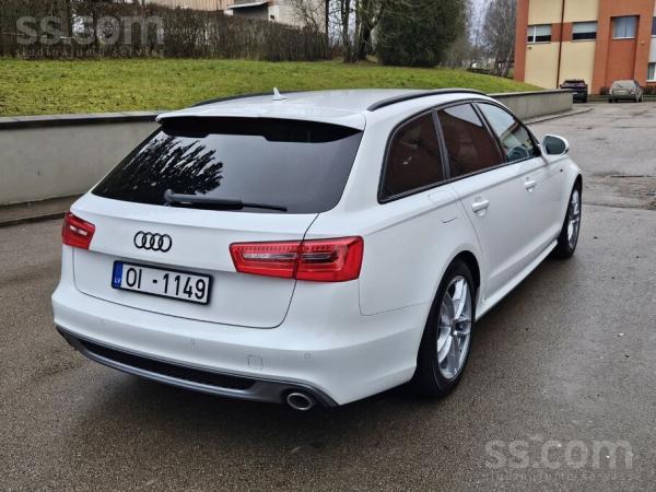 Balts Audi A6 2013 Jēkabpils, ar dzinēja tilpumu 3.00 L un nobraukumu 300 tūkst. km par 11650 €, foto 8 vietnē AUTOMOTO.COM.LV