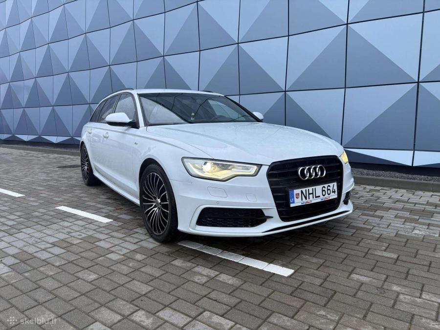 White Audi A6 2013 in Silute, with an engine capacity of 2.00 L and mileage of 343 thousand km for 8200 €, photo 1 on AUTOMOTO.COM.LV