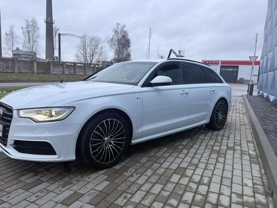 White Audi A6 2013 in Silute, with an engine capacity of 2.00 L and mileage of 343 thousand km for 8200 €, photo 5 on AUTOMOTO.COM.LV