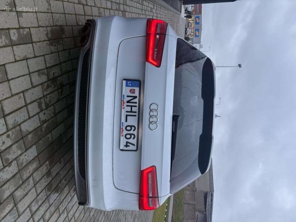 White Audi A6 2013 in Silute, with an engine capacity of 2.00 L and mileage of 343 thousand km for 8200 €, photo 6 on AUTOMOTO.COM.LV
