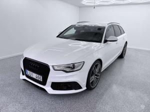 White Audi A6 2013 in Druskininkai, with an engine capacity of 2.97 L and mileage of 305 thousand km for 11000 €, photo 3 on AUTOMOTO.COM.LV