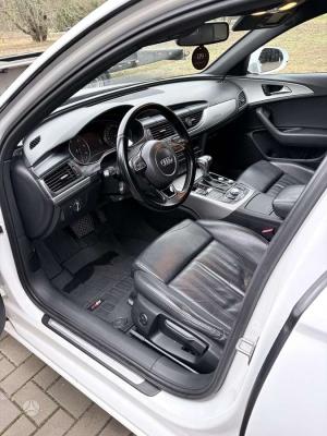 White Audi A6 2013 in Druskininkai, with an engine capacity of 2.97 L and mileage of 305 thousand km for 11000 €, photo 8 on AUTOMOTO.COM.LV