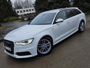 Balts Audi A6 2013 Jēkabpils, ar dzinēja tilpumu 3.00 L un nobraukumu 300 tūkst. km par 11650 €, foto  vietnē AUTOMOTO.COM.LV