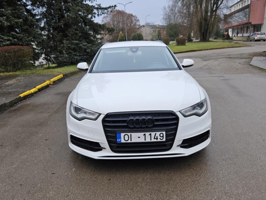 White Audi A6 2013 in Jekabpils, with an engine capacity of 3.00 L and mileage of 300 thousand km for 11650 €, photo 3 on AUTOMOTO.COM.LV