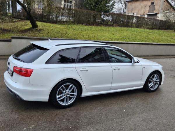 White Audi A6 2013 in Jekabpils, with an engine capacity of 3.00 L and mileage of 300 thousand km for 11650 €, photo 7 on AUTOMOTO.COM.LV