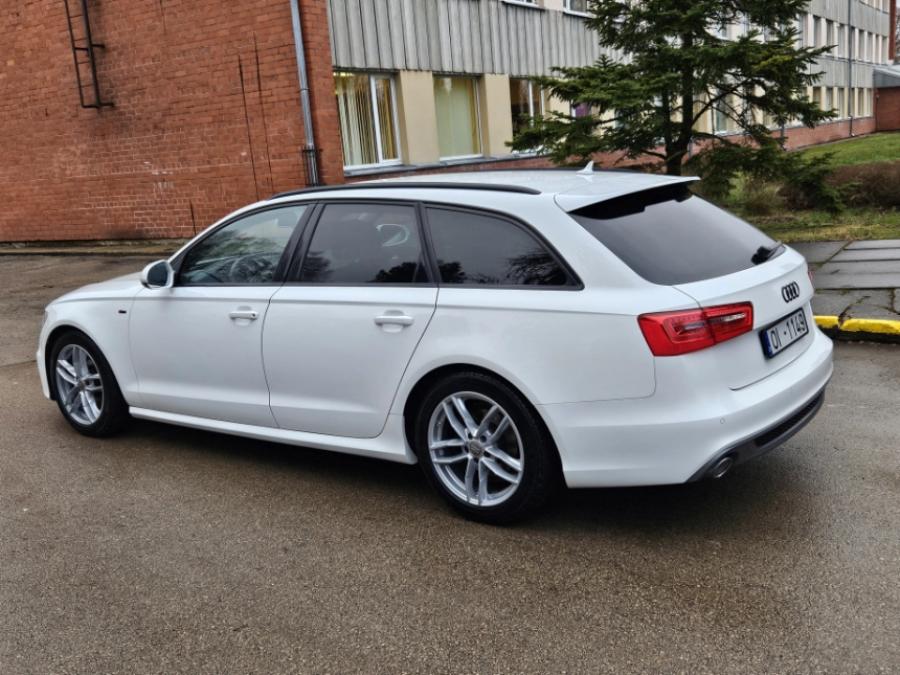 White Audi A6 2013 in Jekabpils, with an engine capacity of 3.00 L and mileage of 300 thousand km for 11650 €, photo 11 on AUTOMOTO.COM.LV