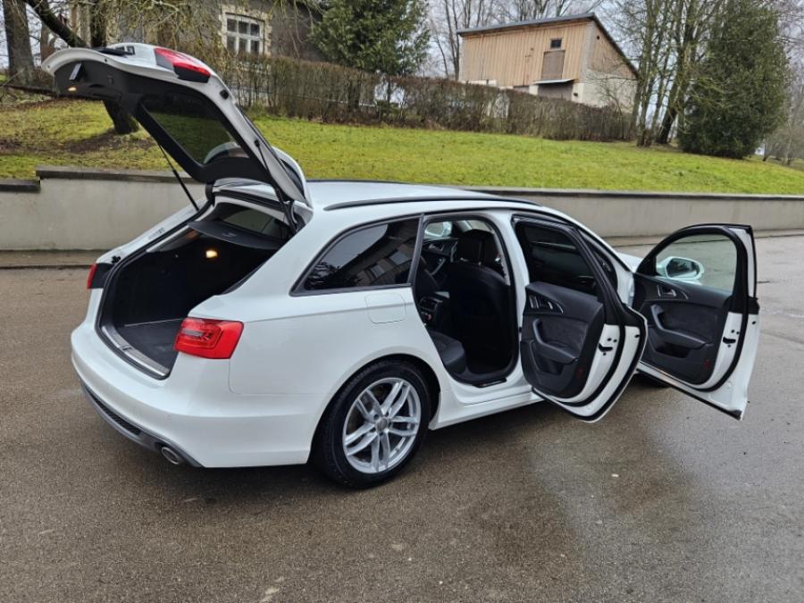 White Audi A6 2013 in Jekabpils, with an engine capacity of 3.00 L and mileage of 300 thousand km for 11650 €, photo 24 on AUTOMOTO.COM.LV