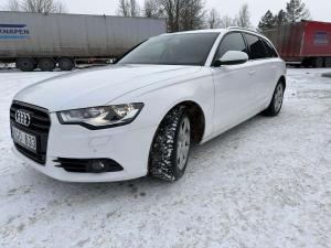 White Audi A6 2013 in Anyksciai, with an engine capacity of 2.00 L and mileage of 433 thousand km for 7500 €, photo 2 on AUTOMOTO.COM.LV