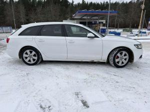 White Audi A6 2013 in Anyksciai, with an engine capacity of 2.00 L and mileage of 433 thousand km for 7500 €, photo 5 on AUTOMOTO.COM.LV