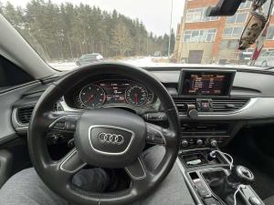 White Audi A6 2013 in Anyksciai, with an engine capacity of 2.00 L and mileage of 433 thousand km for 7500 €, photo 8 on AUTOMOTO.COM.LV