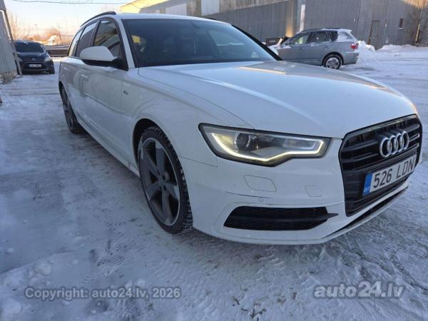 White Audi A6 2013 in Tallinn, with an engine capacity of 2.00 L and mileage of 314 thousand km for 5300 €, photo 5 on AUTOMOTO.COM.LV