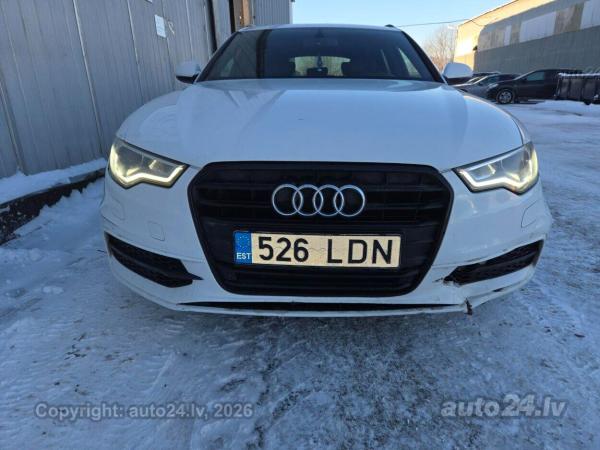White Audi A6 2013 in Tallinn, with an engine capacity of 2.00 L and mileage of 314 thousand km for 5300 €, photo 9 on AUTOMOTO.COM.LV