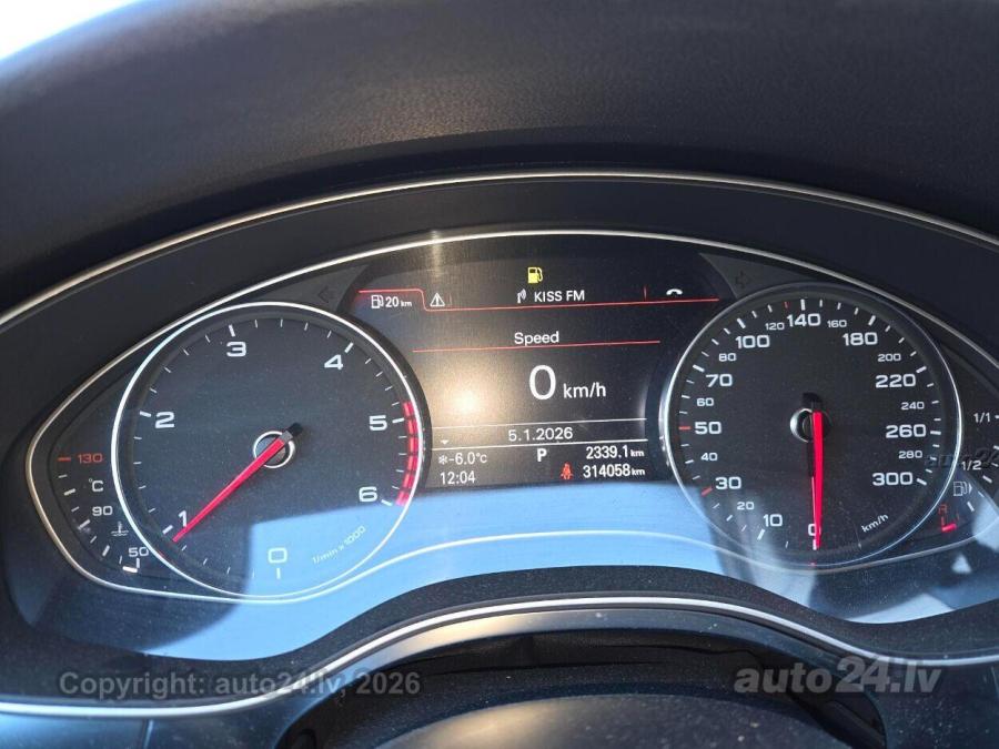 Balts Audi A6 2013 Tallina, ar dzinēja tilpumu 2.00 L un nobraukumu 314 tūkst. km par 5300 €, foto 17 vietnē AUTOMOTO.COM.LV