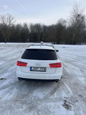 White Audi A6 2013 in Kaunas, with an engine capacity of 2.97 L and mileage of 356 thousand km for 9300 €, photo 3 on AUTOMOTO.COM.LV