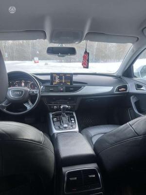 White Audi A6 2013 in Kaunas, with an engine capacity of 2.97 L and mileage of 356 thousand km for 9300 €, photo 5 on AUTOMOTO.COM.LV