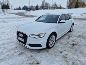 White Audi A6 2013 in Jonava, with an engine capacity of 2.00 L and mileage of 268 thousand km for 9600 €, photo 2 on AUTOMOTO.COM.LV