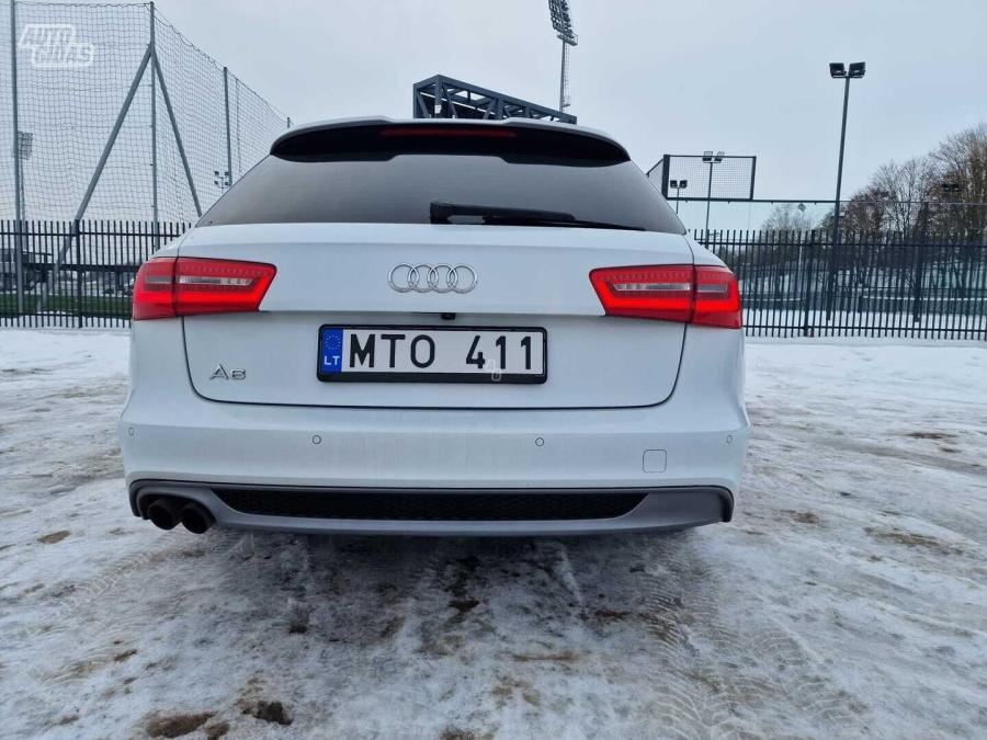White Audi A6 2013 in Jonava, with an engine capacity of 2.00 L and mileage of 268 thousand km for 9600 €, photo 4 on AUTOMOTO.COM.LV