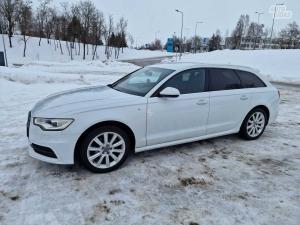 White Audi A6 2013 in Jonava, with an engine capacity of 2.00 L and mileage of 268 thousand km for 9600 €, photo 6 on AUTOMOTO.COM.LV