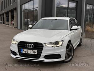 Balts Audi A6 2013 Tallina, ar dzinēja tilpumu 2.00 L un nobraukumu 280 tūkst. km par 8890 €, foto  vietnē AUTOMOTO.COM.LV